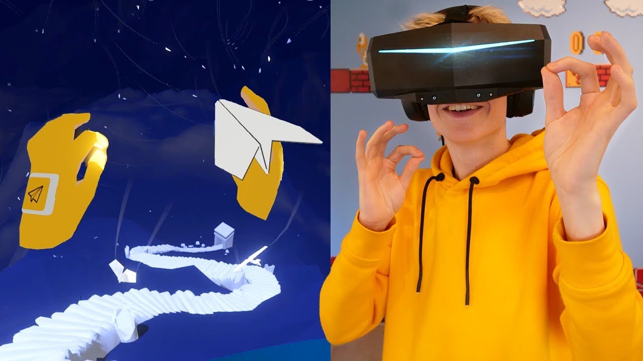 Explore the Virtual Reality with Hand and Finger Tracking