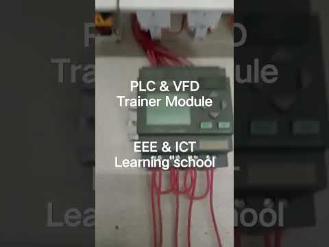 PLC & VFD Trainer Module by Engr. Rakibul Islam