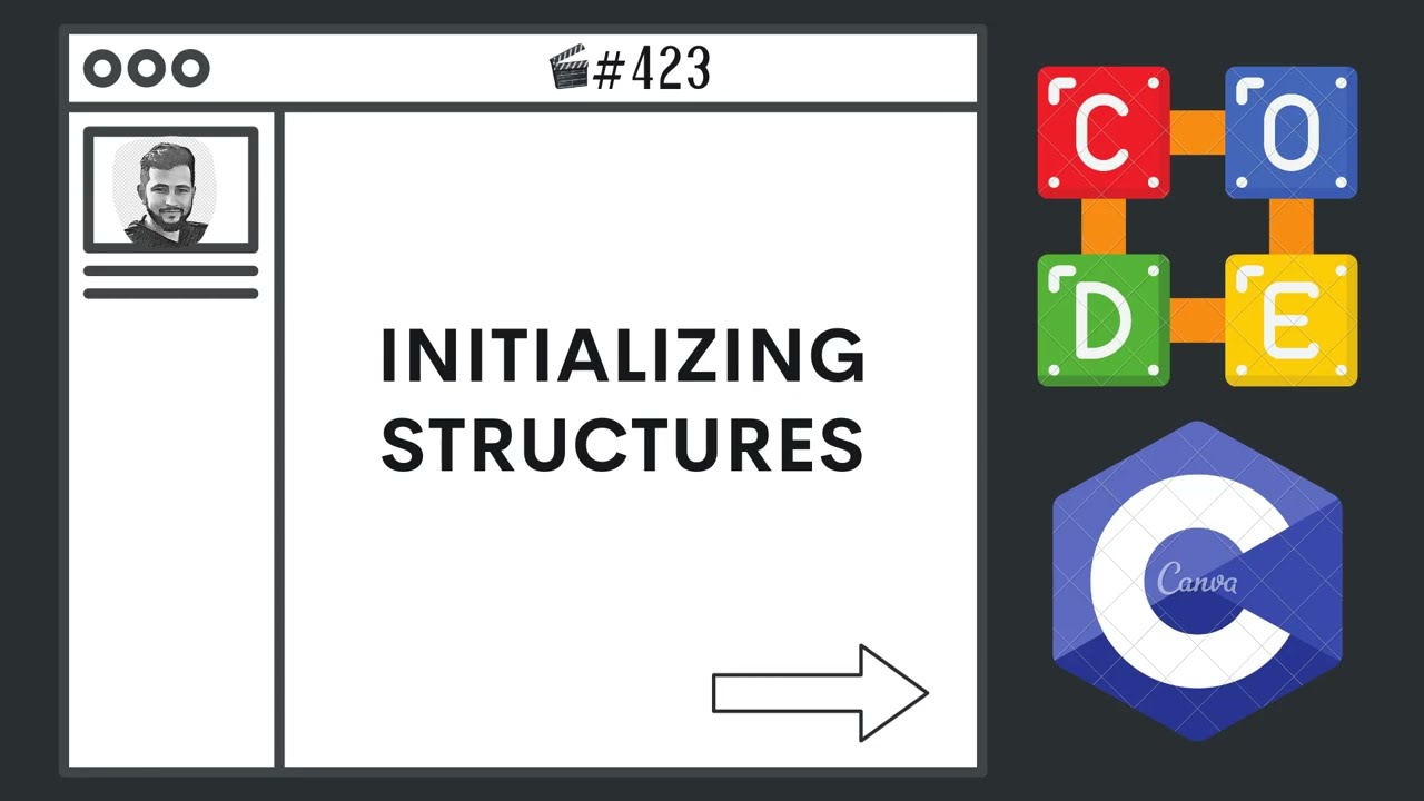 Initializing Structures | Ep. 423 | C Programming Language
