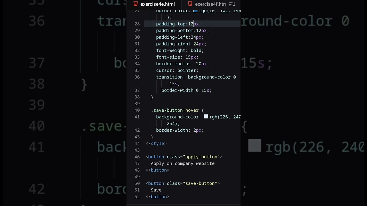 HTML-CSS Exercise 4e #live #code #repeat