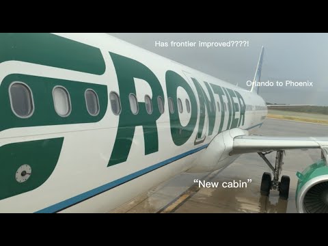 TRIPREPORT - Frontier airlines (ECONOMY) - Airbus a320N - Orlando to Phoenix