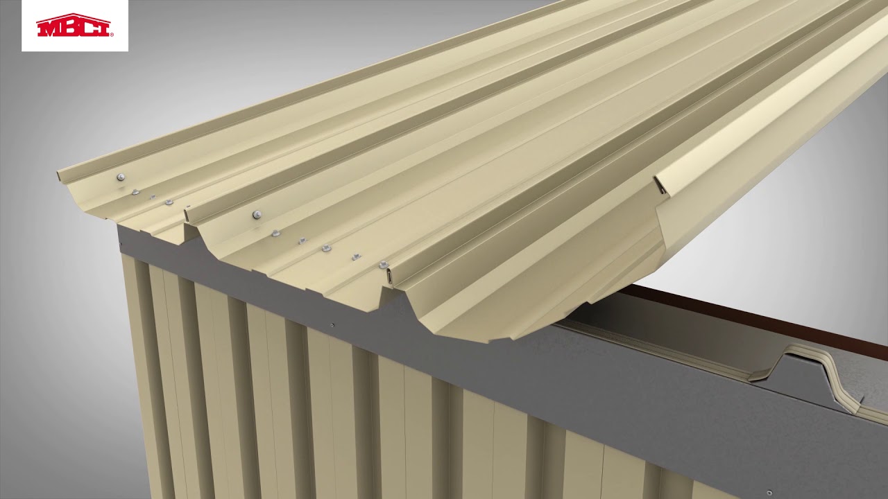 MBCI's Ultra-Dek® at Eave Installation