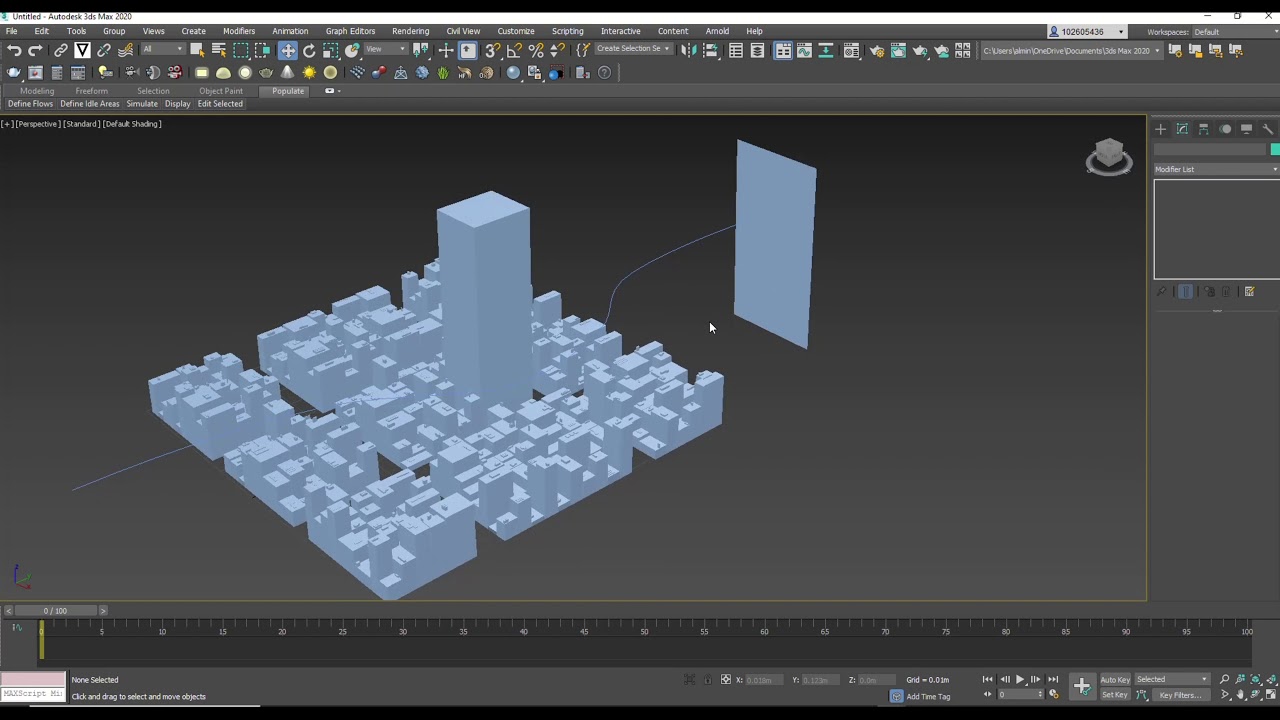 TyFlow Wind Simulation in 3dsMax