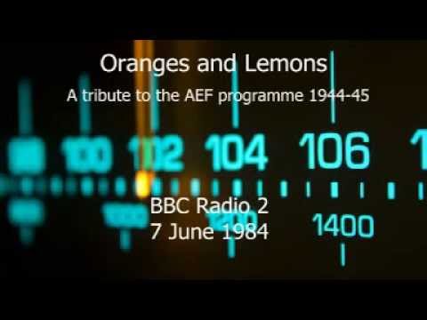 Oranges and Lemons - The AEF Programme