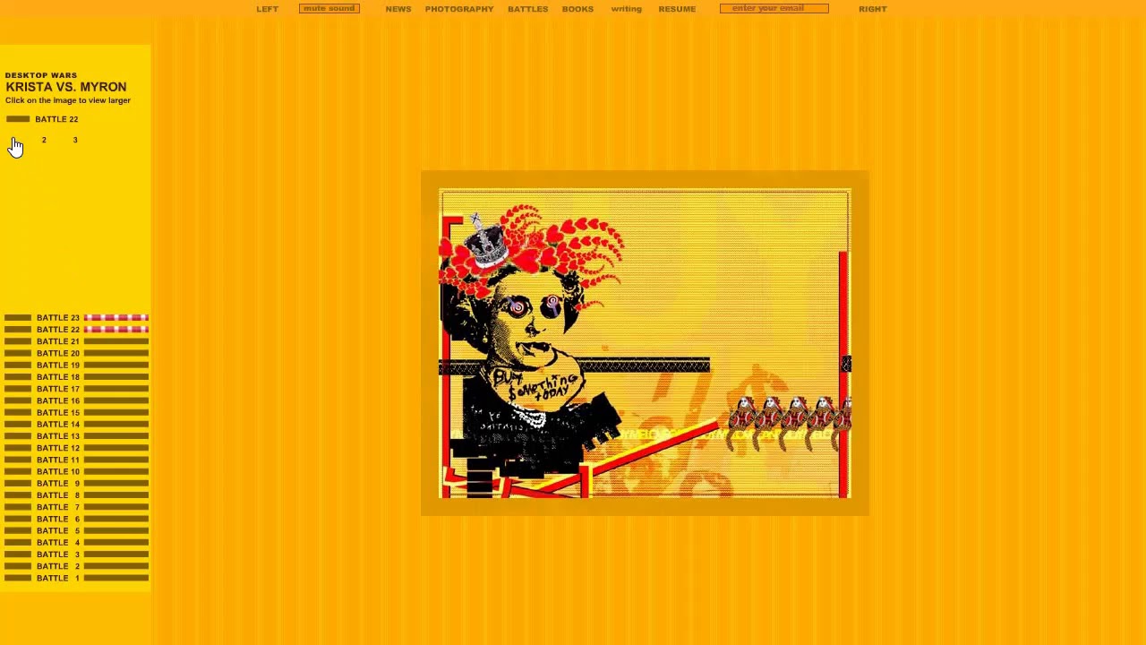 Notsosimpleton flash website in 2002