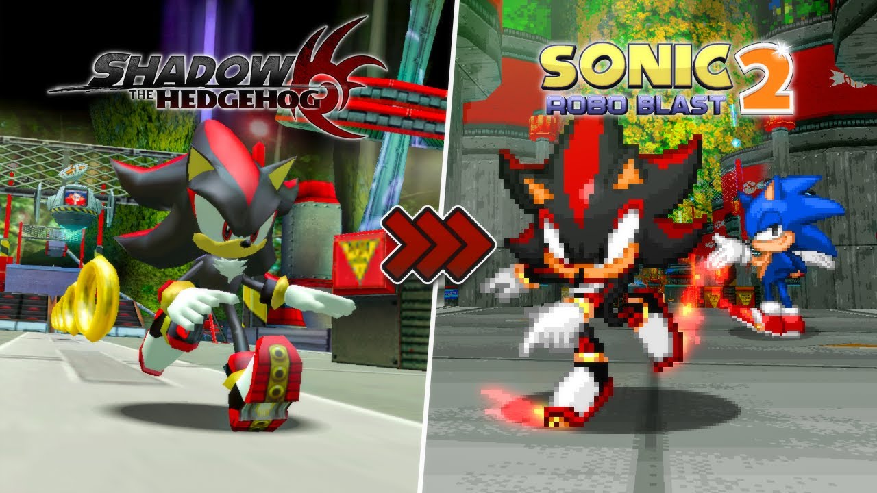 A Recreation of Shadow 2005 in Sonic Robo Blast 2