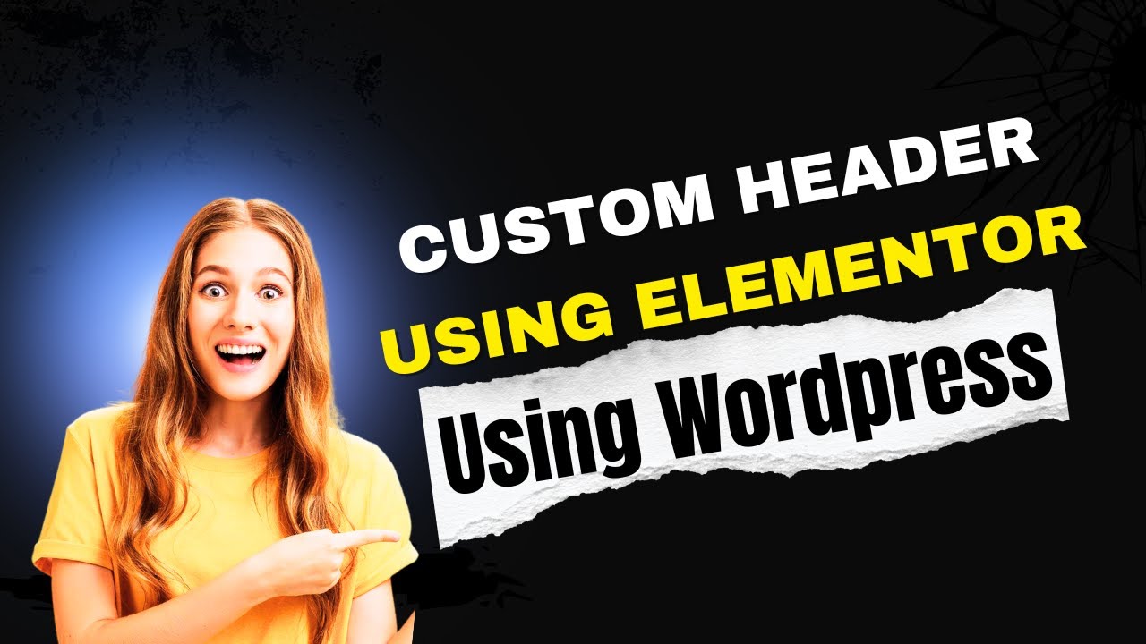 How to Create a Professional Custom Header Using Elementor (Step-by-Step Tutorial) #headerdesign