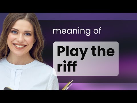 Play the Riff: Understanding a Musical Phrase in English