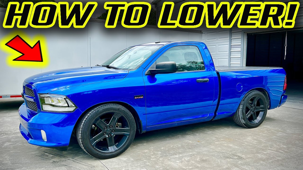 Lowering a RAM 1500 Pickup Truck