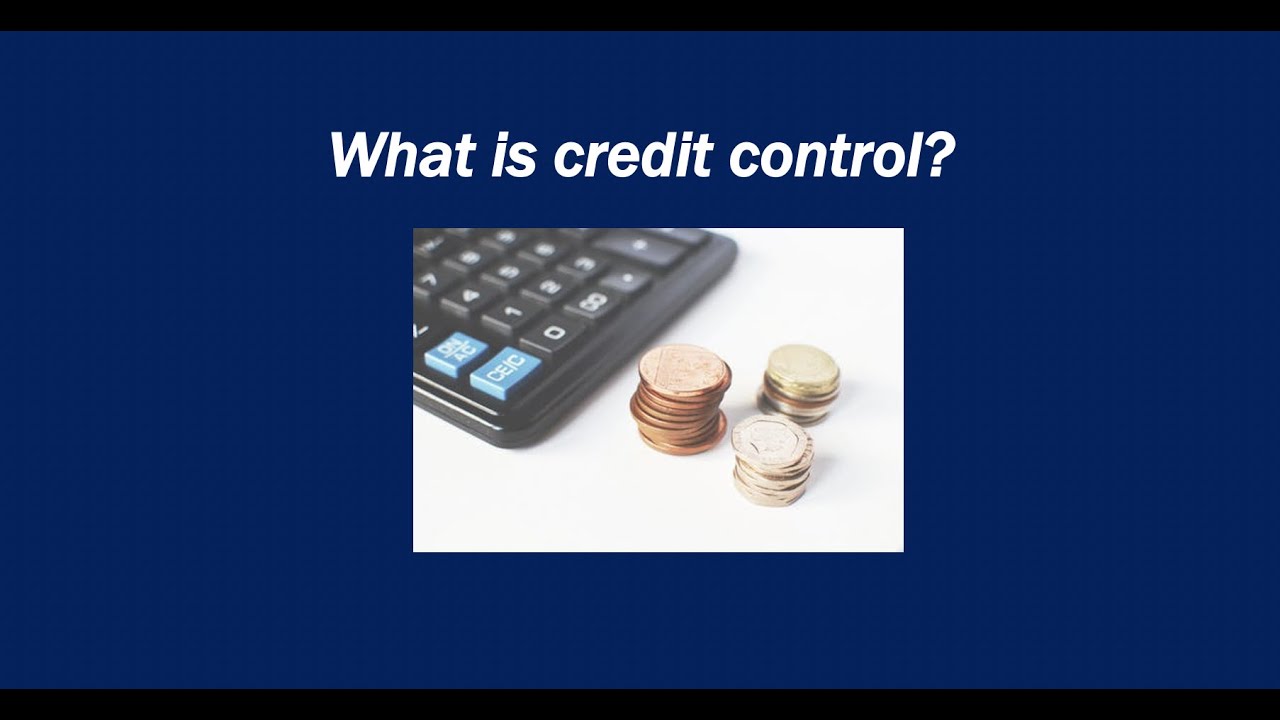What is credit control?