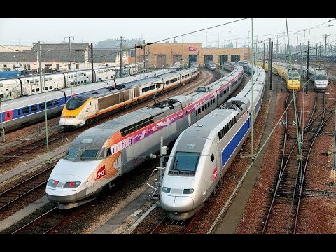 A brief history on the SNCF TGV fleet