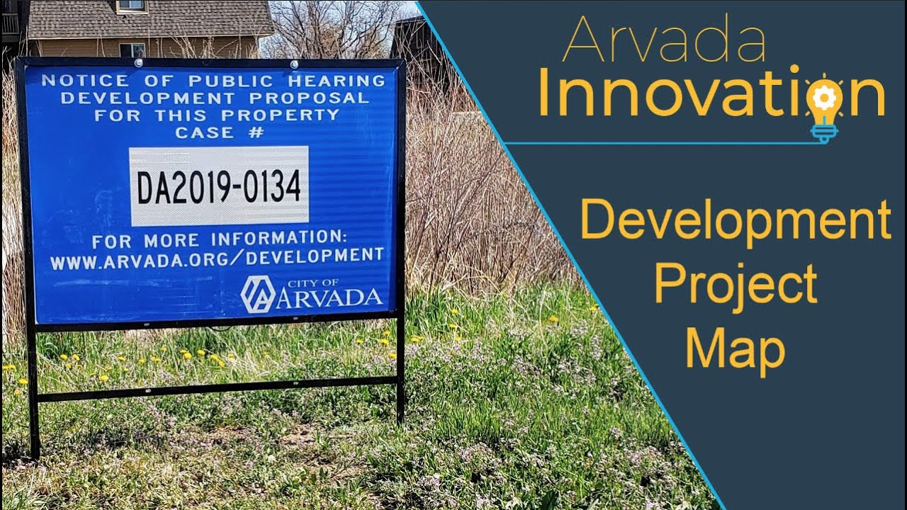 Arvada Innovation - Development Project Map