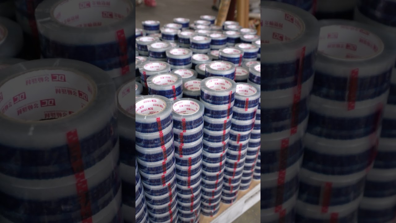 Exclusive customized finished packaging tape   #packing tape  #floortape #boop tape #warning tape