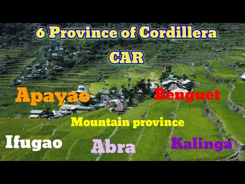 the amazing provinces of Cordillera Administrative Region CAR Philippines