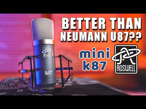 Roswell Pro Audio Mini K87 Cardioid Condenser Microphone k87 | Reverb