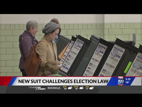 Lawsuit challenges Indiana limits on voting time extensions