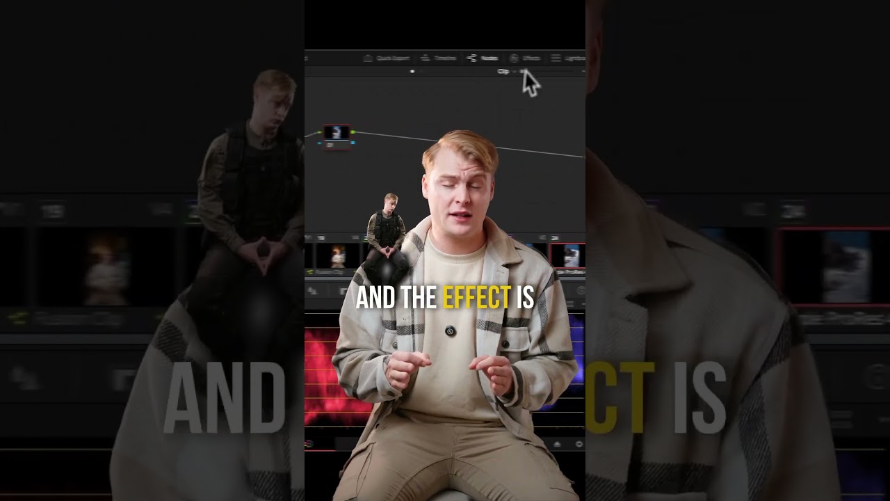 How to create the texture pop effect in DaVinci resolve STUDIO