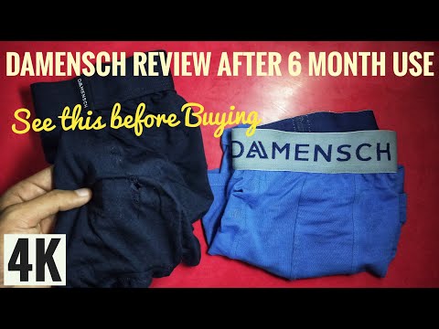 Damensch Durablity Test Review | 6 months | Watch this before you buy #damensch Innerwear for #men