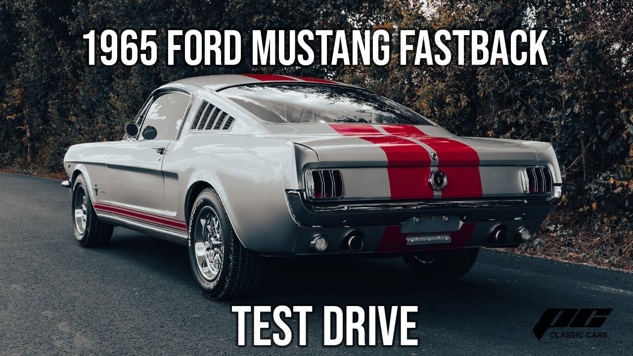 *SOLD* 1965 Ford Mustang Fastback Test Drive - Original 289 - 4 Speed - AC