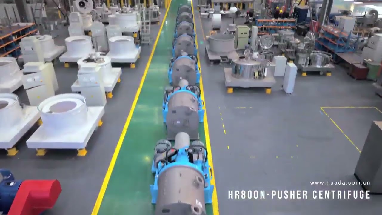 HUADA Centrifuge – High-Efficiency Solid-Liquid Separation in Action! ⚙️