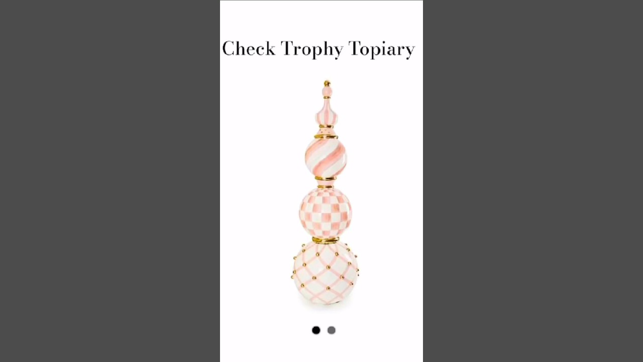 LET’S *DUPE* THIS $999.95 MacKenzie-Childs Topiary For HUNDREDS LESS!