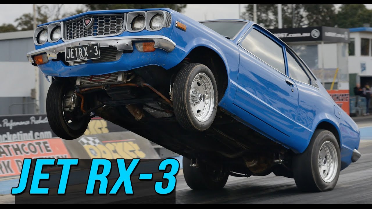 Wheels up Mazda RX3 turbo
