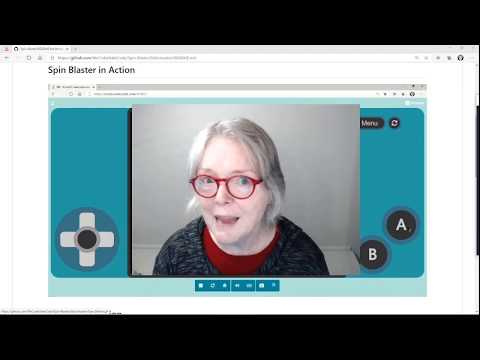 Spin Blaster in MakeCode Arcade as Seen on MakeCode Mixer Channel | We Code MakeCode