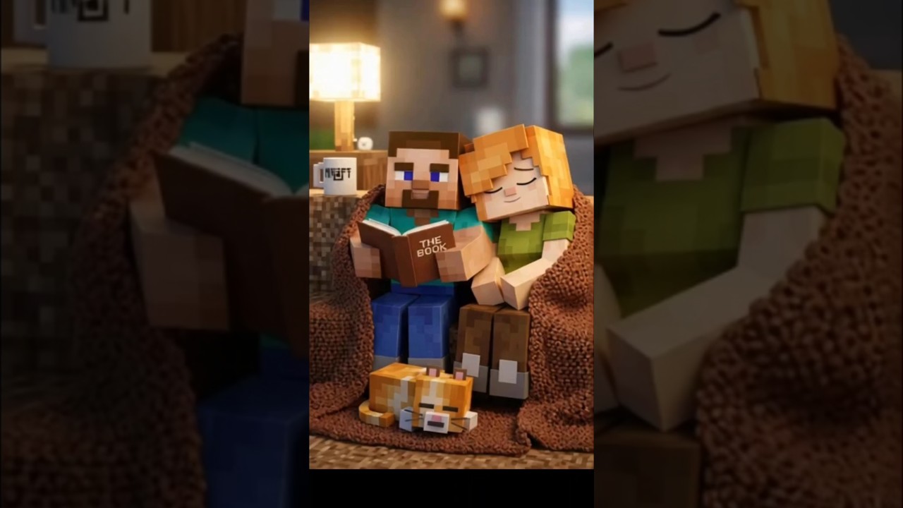 Steve’s heart beats only for Alex | Love Moment#minecraft#minecraftanimation#shorts