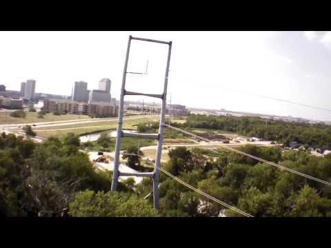 Parrot AR Drone 2.0 Insane/Lucky Flight with GPS Flight Recorder Q Ground Control at 30 meters!