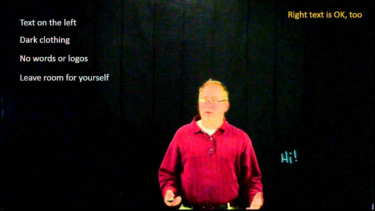 Lightboard Tips #1