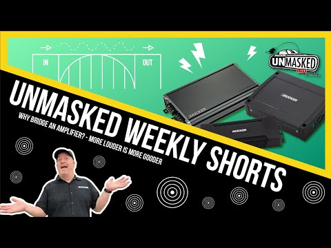 Bridging a 4-Channel Amp - KICKER UnMasked - Shorts