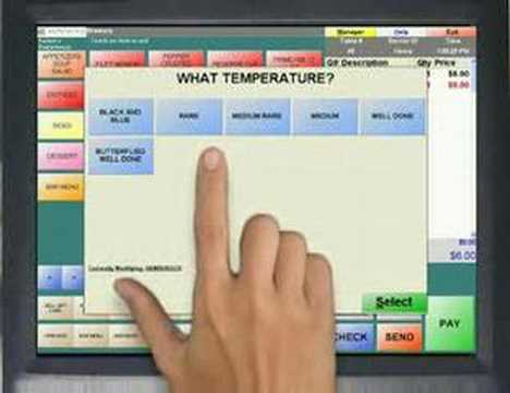 Fine Dining - Menus and Ordering