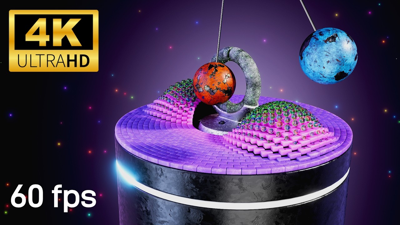 Metal Balls - Mesmerizing Ultra HD 4K Wallpaper/Screensaver With Sound