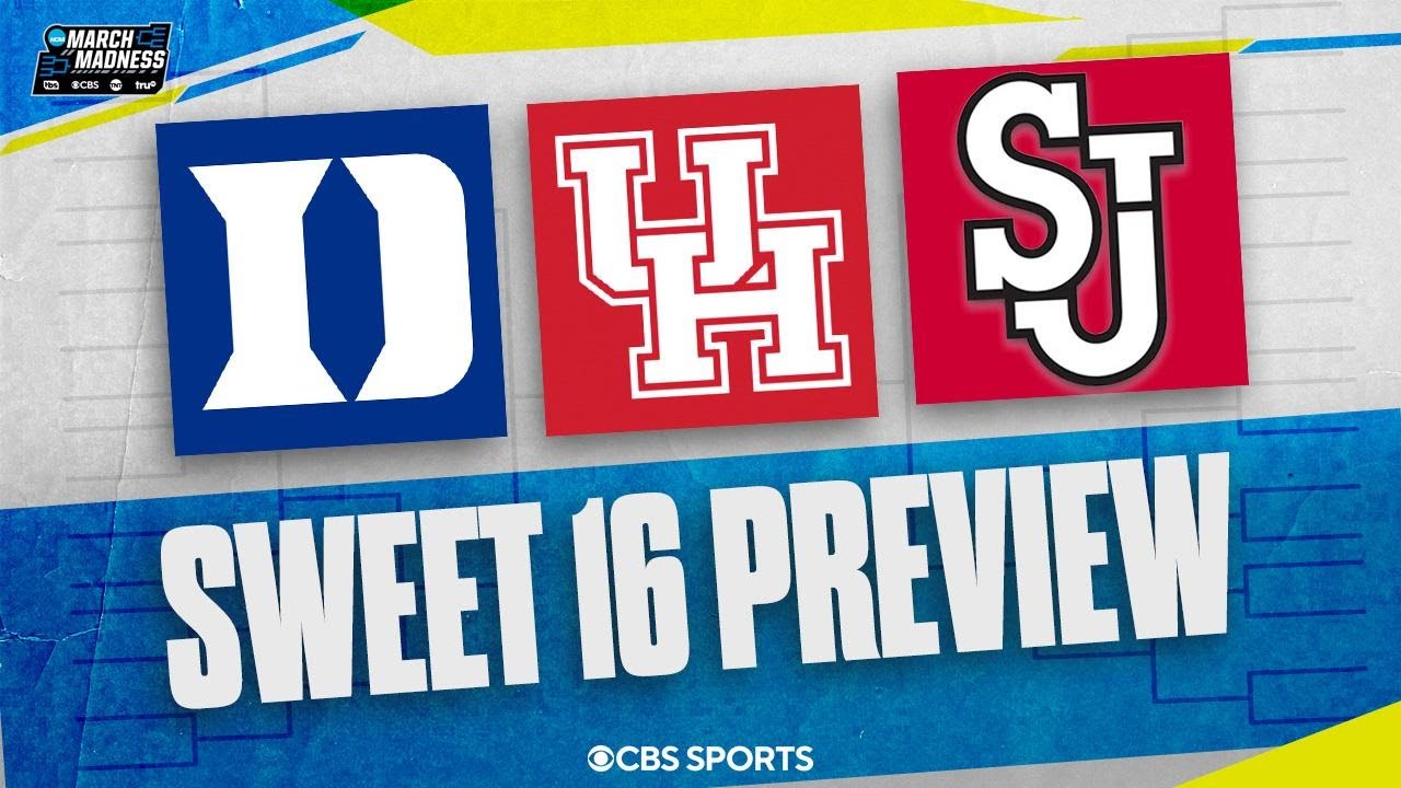 Sweet 16 PREVIEW: Games & players to watch | St. John's-Duke, Illinois-Houston & MORE ✅