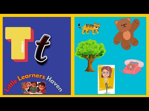 Alphabets Extravaganza | Words With T | ABC | Little Learners Haven