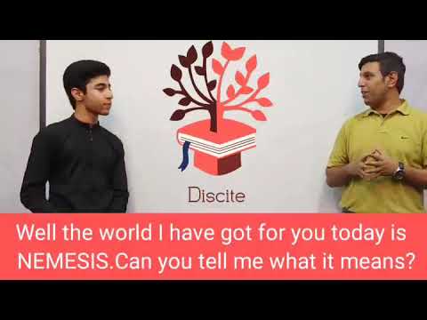 A cool way of saying Enemy (NEMESIS)