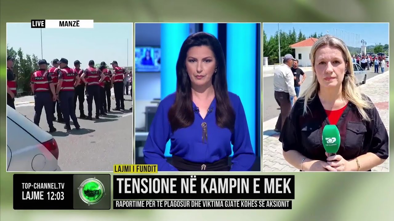 Top Channel/ Tensione në kampin e MEK! Raportime për të plagosur dhe ... Top Channel/ Tensione në kampin e MEK! Raportime për të plagosur dhe ...