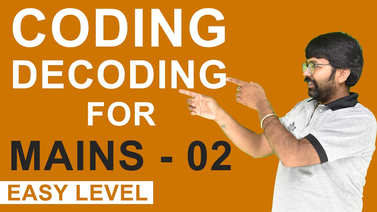 Coding Decoding Reasoning Tricks| Coding Decoding for Mains-02| Reasoning Tricks by Shreyans Kothari