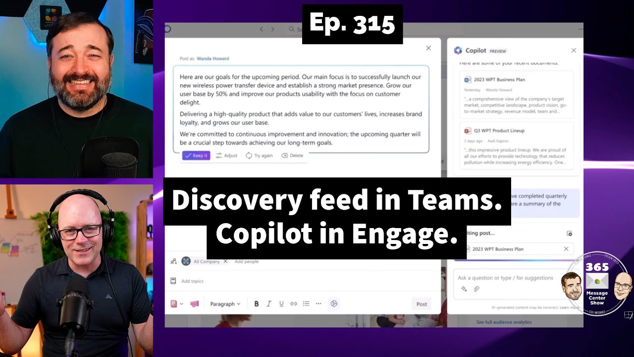 Enhance Collaboration: Teams Discovery Feed & Viva CoPilot
