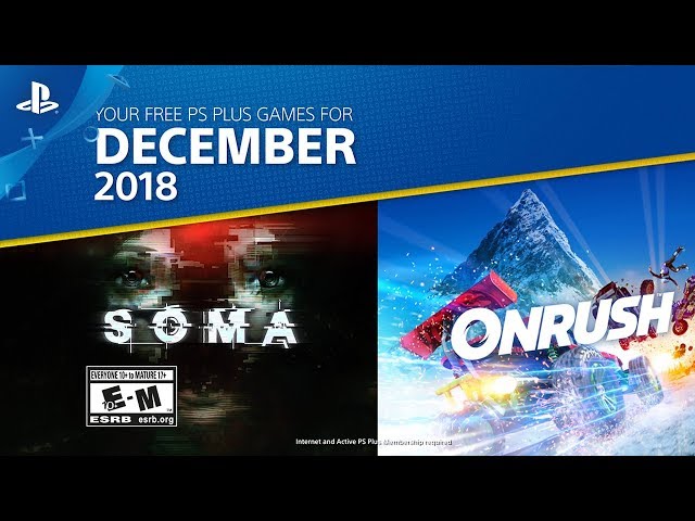 PS Plus News: December games lineup revealed.