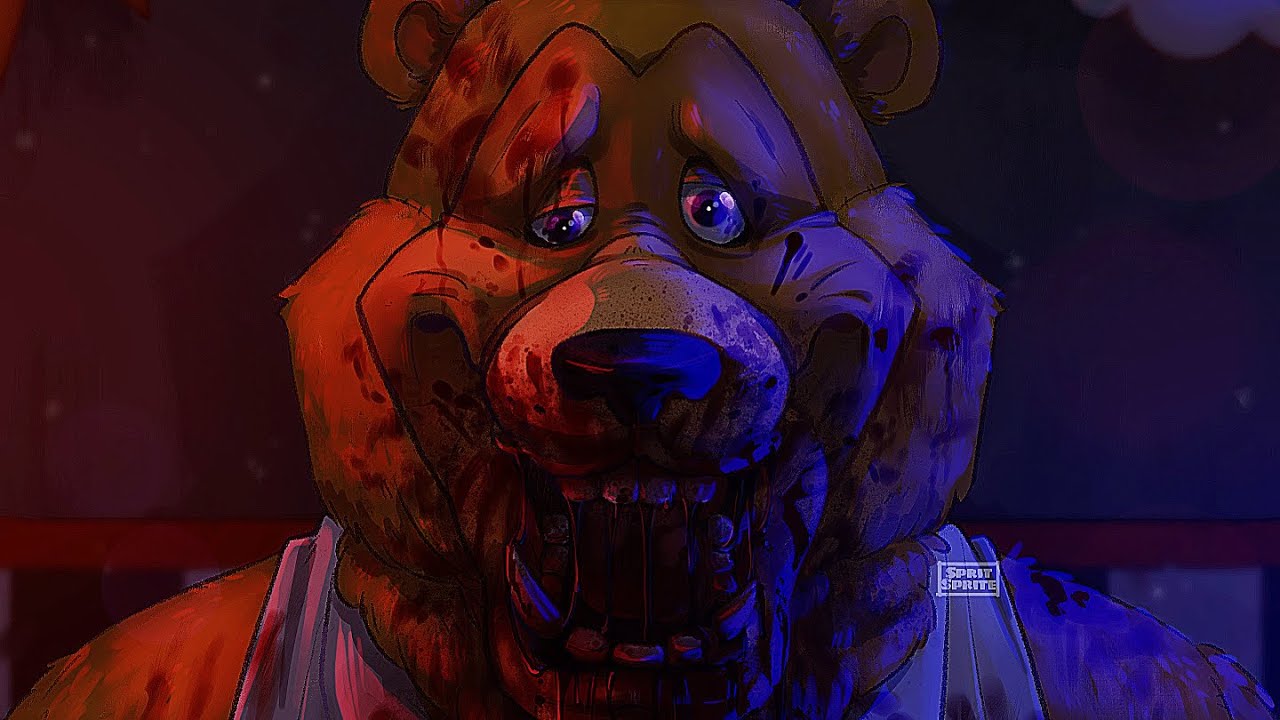 The Bite….|FNAF SPEEDPAINT| !!BLOOD!!