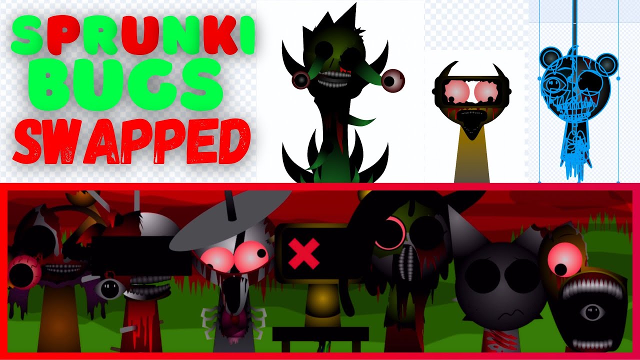 How to make a BUG? Tutorial Sprunki Swapped Phase 3 RM (Remastering): Incredibox With Scratch