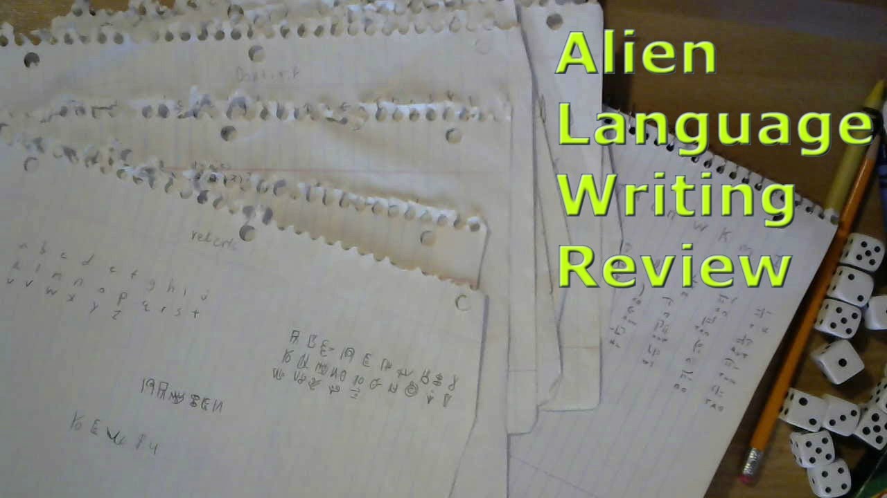 My Alien Language's (20+ Languages) 