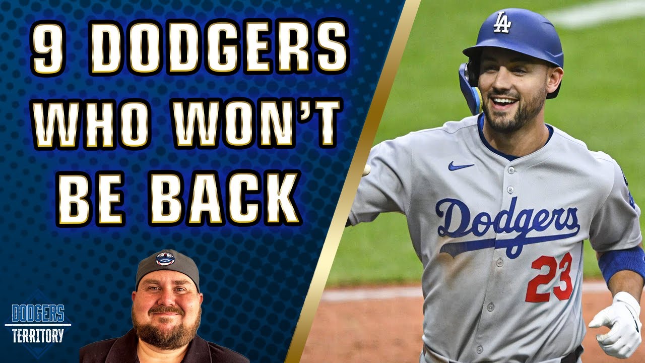 Top 9 Dodgers Who Won't Be Back in 2026, Breaking Roster News! | Dodgers Territory