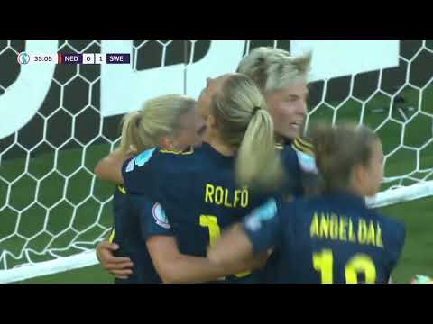 SWEDEN take the LEAD 1-0 vs. Netherlands 🔥 | EURO 2022
