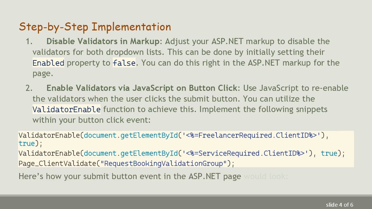 Solving the Required Field Validator Issue in ASP.NET Update Panel for Dynamic DropDownLists