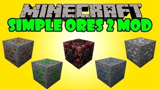 SimpleOres Mod Para Minecraft 1.16.5, 1.15.2, 1.14.4, 1.12.2, 1.11.2, 1.10.2, 1.9.4, 1.8.9 ...
