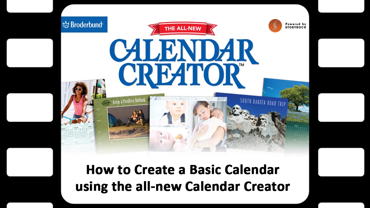 How to Create a Basic Calendar using the all new Calendar Creator