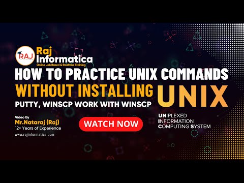 How to Practice Unix Commands without installing Unix - Putty , Winscp Work With Winscp and Putty