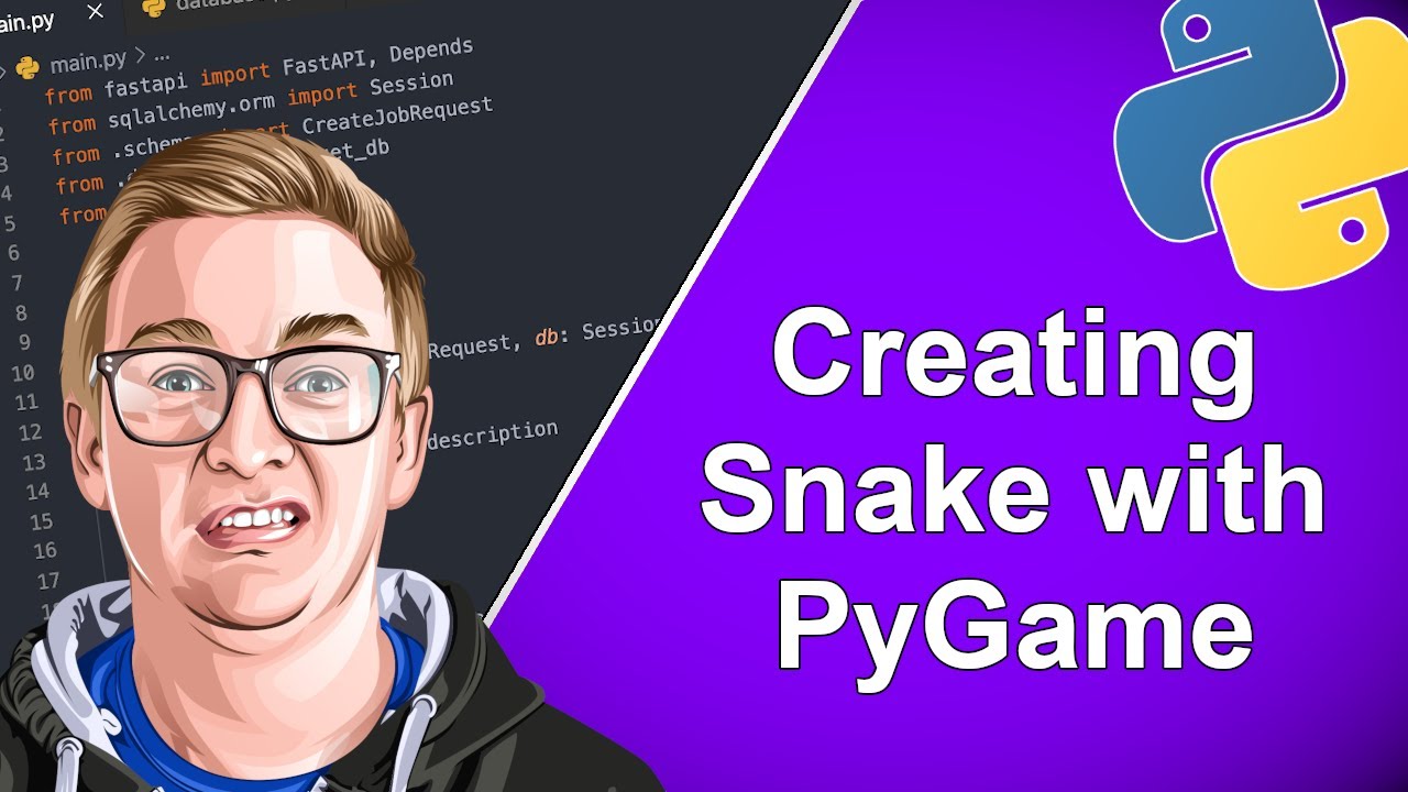 Creating Snake with PyGame - Python Game Dev Tutorial